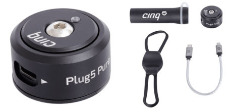 Cinq Plug5 Pureはハブダイナモからデバイスに給電できるステムトップキャップ | CBN Blog