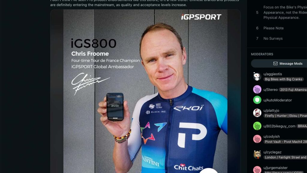 iGPSPORTはクリス・フルームが推してるけど実際のところ性能はどうなんですか（海外の超ミニレビュー集） | CBN Blog